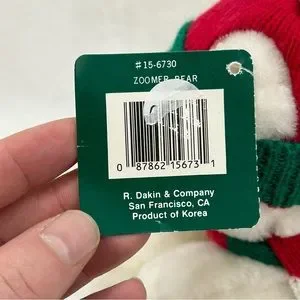 Dakin | Holiday | Vintage 986 Dakin Zoomer Bear On Christmas Sleigh ...